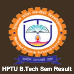 HPTU B.Tech Result 2021 ~ B.Tech 2nd 4th 6th 8th Semester Mark Sheet