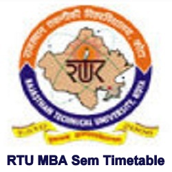 RTU MBA Time Table 2023 ~2nd & 4th Sem Exam Schedule