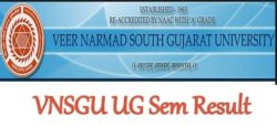 VNSGU Results 2024 BA BSC BCOM BBA BCA BED Sem 1 2 3 4 5 6