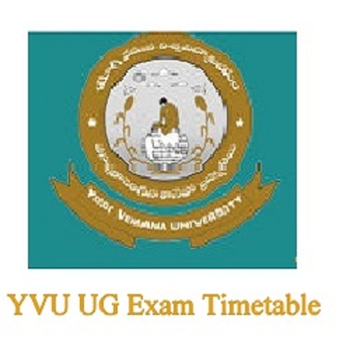 YVU Degree Time Table 2020 ~ Sem 2/4/6 BA BSC BCOM BBA BCA